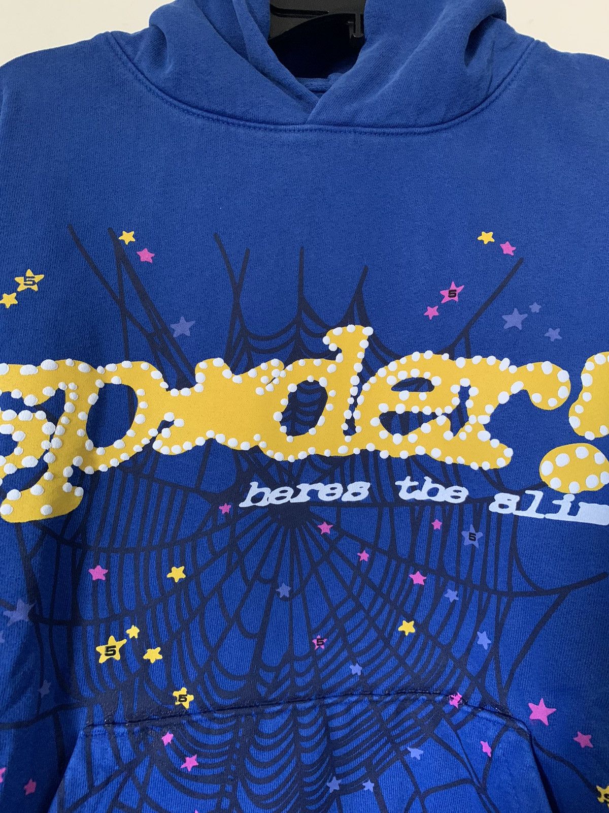 Spider Worldwide Spider blue hoodie | Grailed