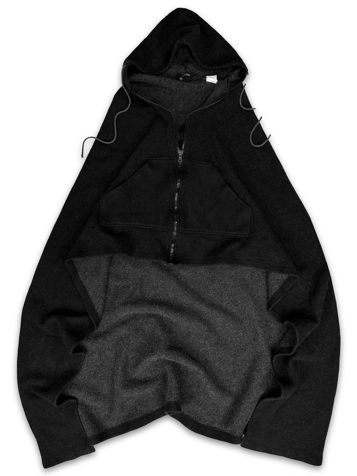 Raf Simons AW05 Raf Simons ‘History of My World’ Black Wool Cloak Cape ...