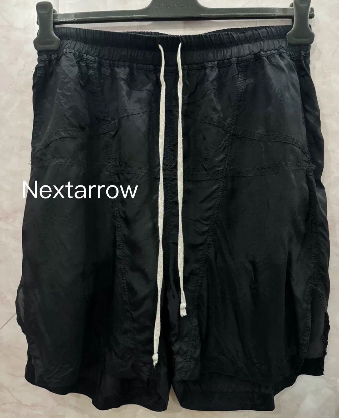 Rick Owens Rick owens main line copper ammonia silk shorts | Grailed