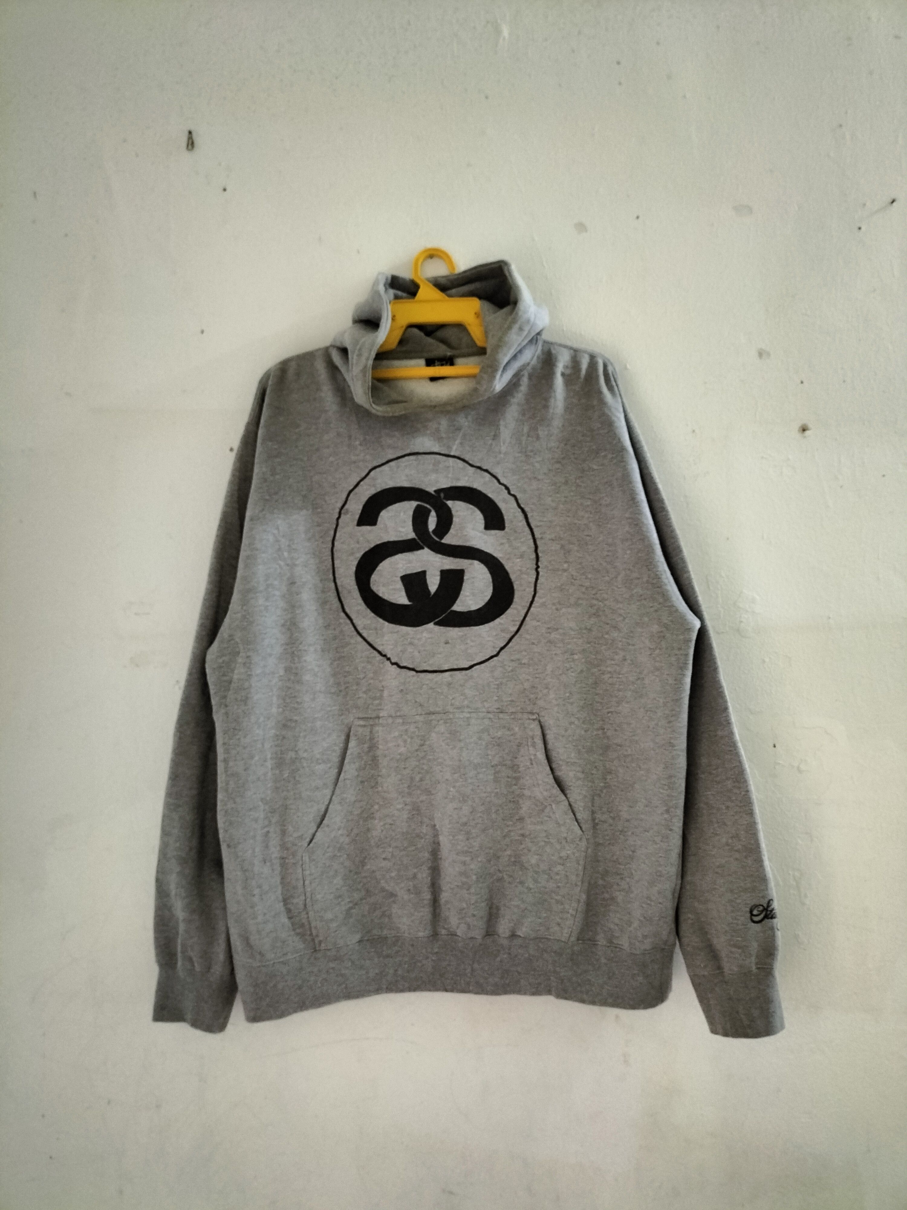 Vintage Vintage Stussy Big Logo Hoodie | Grailed