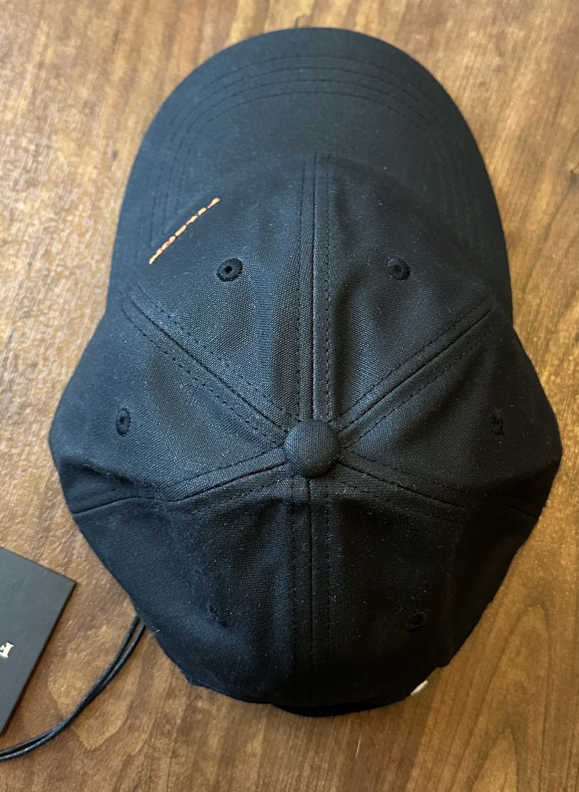 Filson Filson Oil Tin Waxed Low Profile Cap Black/Flame | Grailed