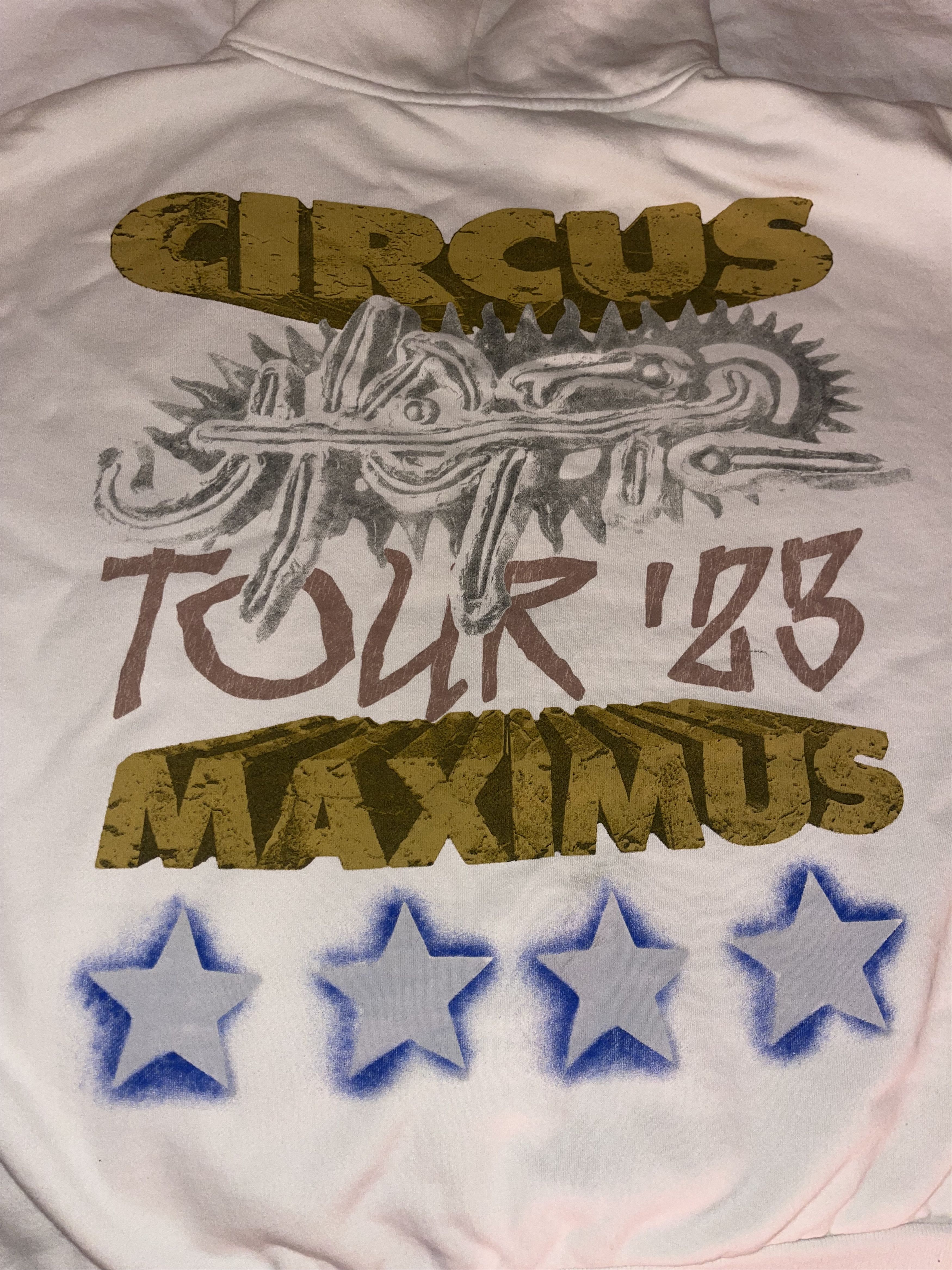 Travis Scott Travis Scott Utopia Circus Maximus Tour Merch Hoodie XXL ...