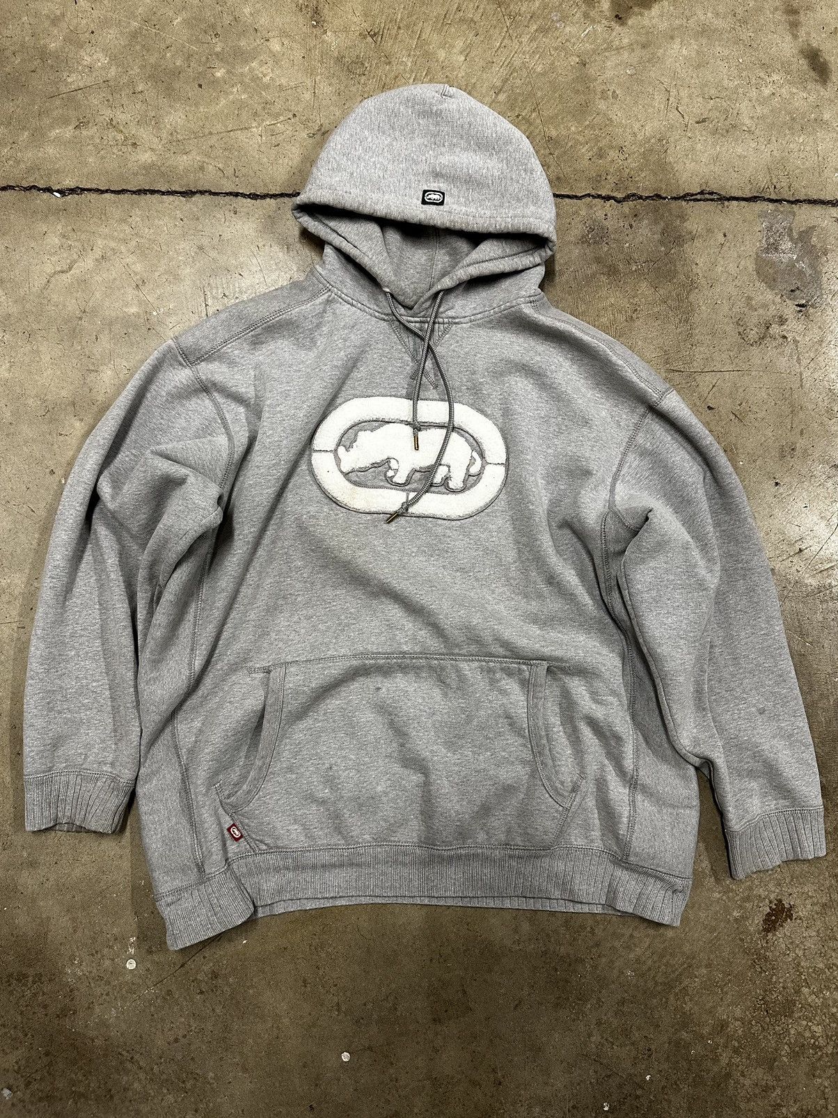 Ecko Unltd. × Streetwear × Vintage Y2K Ecko Unltd Retro Hoodie | Grailed