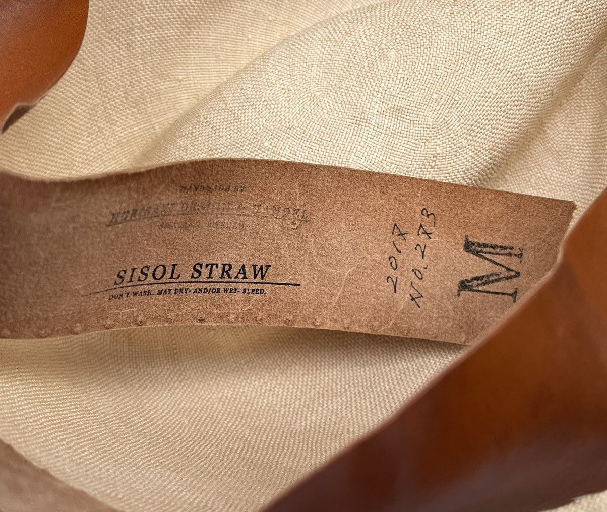 Horisaki Straw Sisal Hat Made in Sweden | Grailed