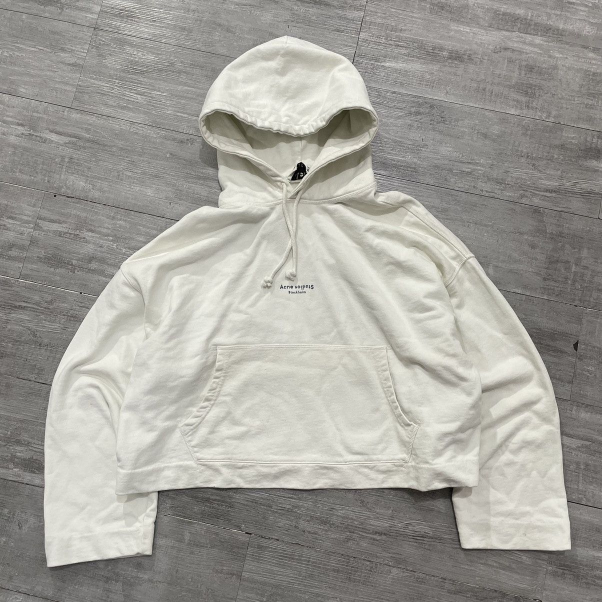Acne Studios ACNE STUDIOS Y2K CROP HOODIE | Grailed