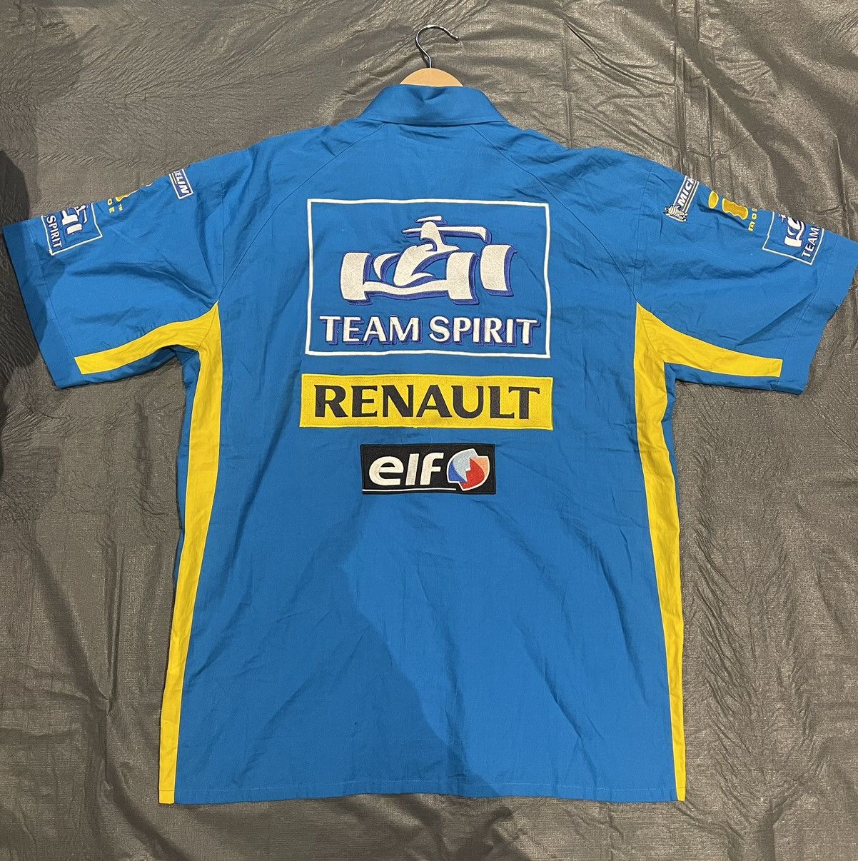 NASCAR × Racing × Vintage Authentic Renault F-1 Racing jersey | Grailed