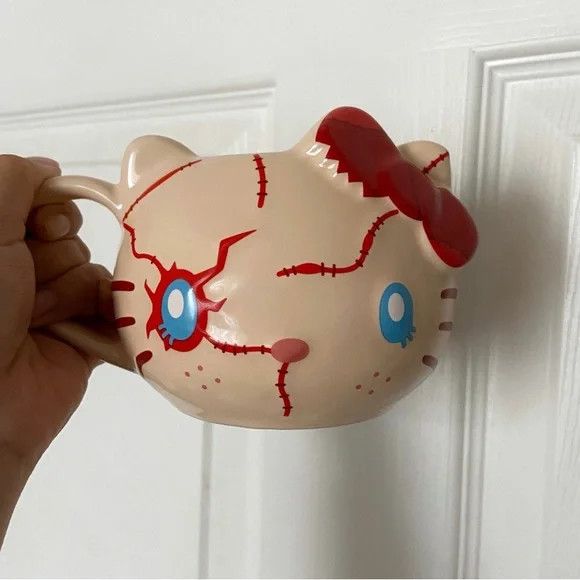 Movie Hello Kitty Chucky Collab Mug NEW Sold Out Everywhere | Grailed