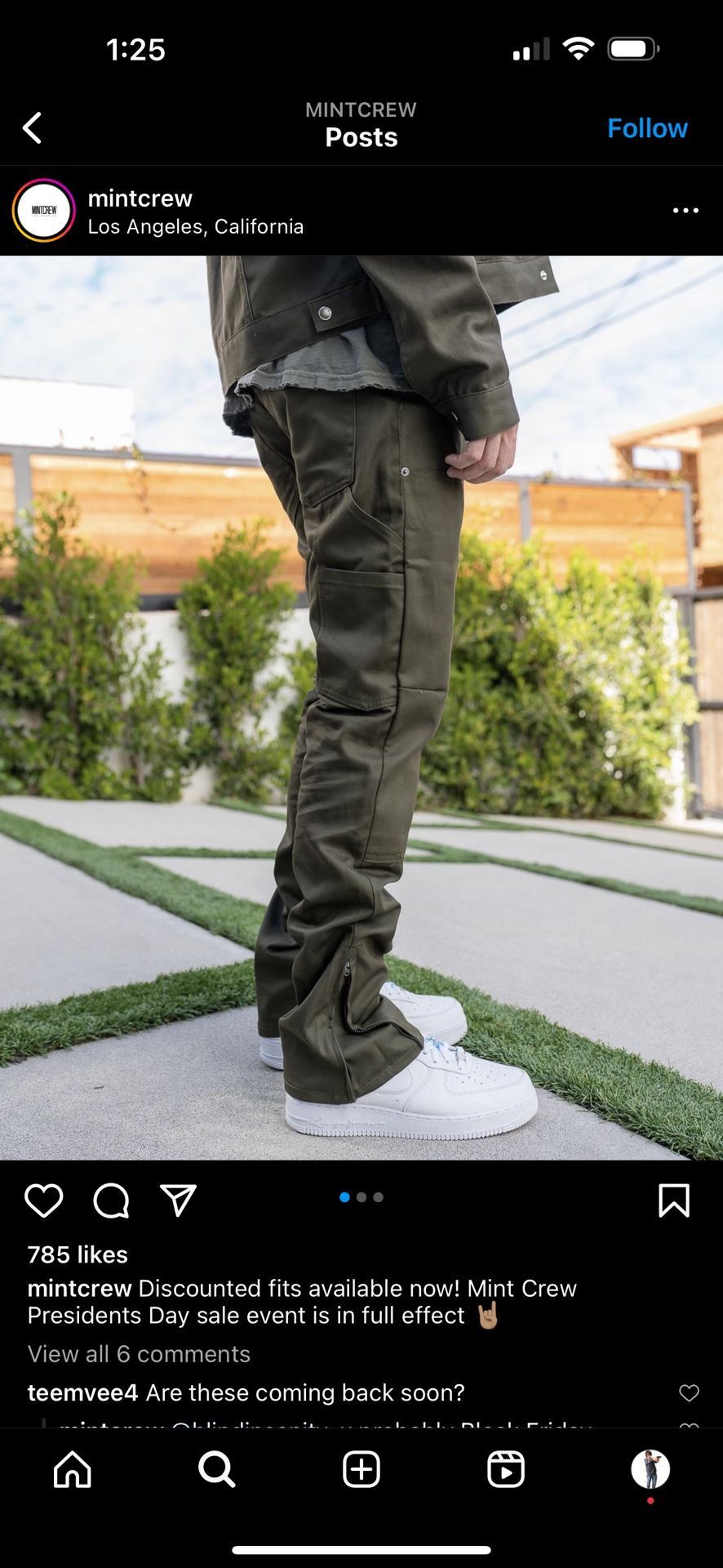 Mintcrew Mintcrew Olive Carpenter Pants | Grailed