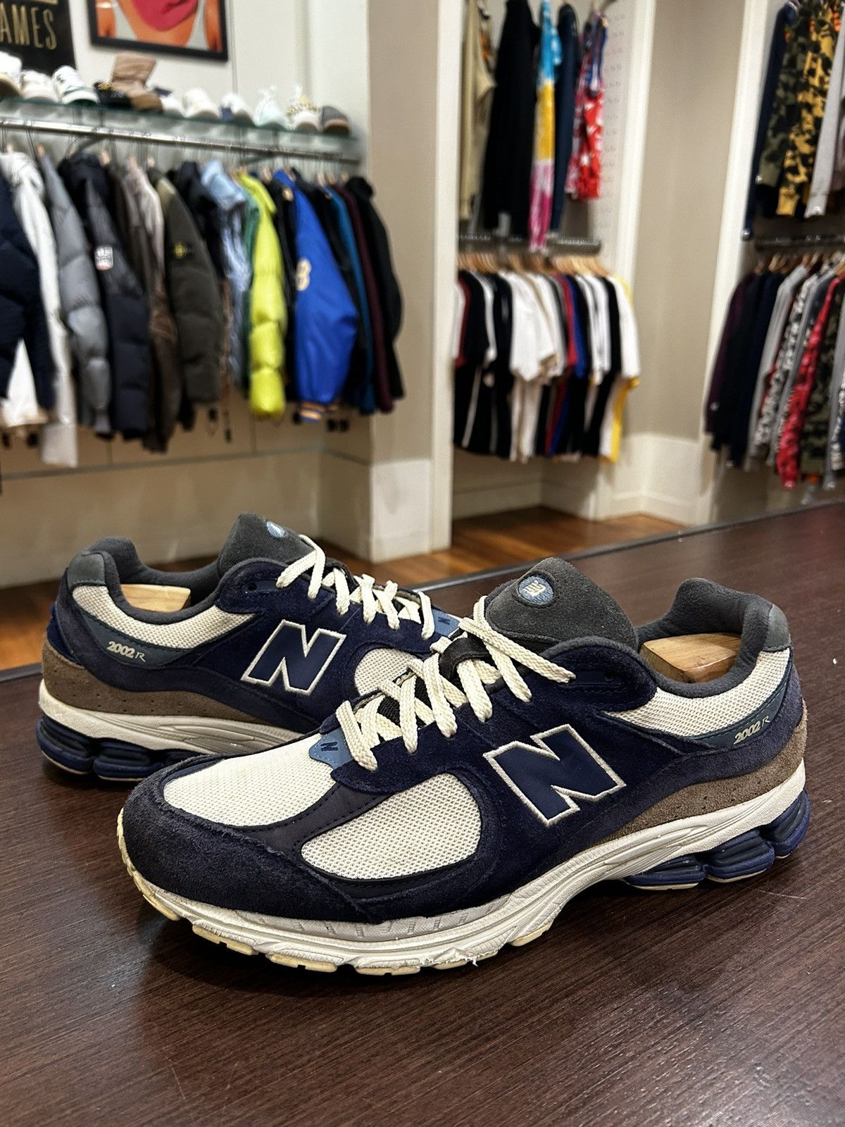 New Balance New Balance 2002R Light Cream Purple | Grailed