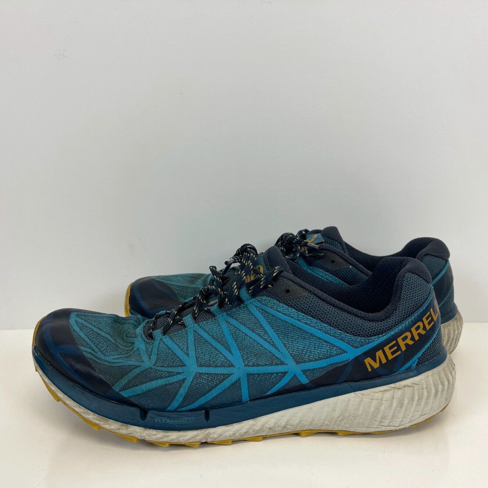 Merrell Merrell Agility Synthesis 2 Trail Running Shoes Blue Mens Size ...
