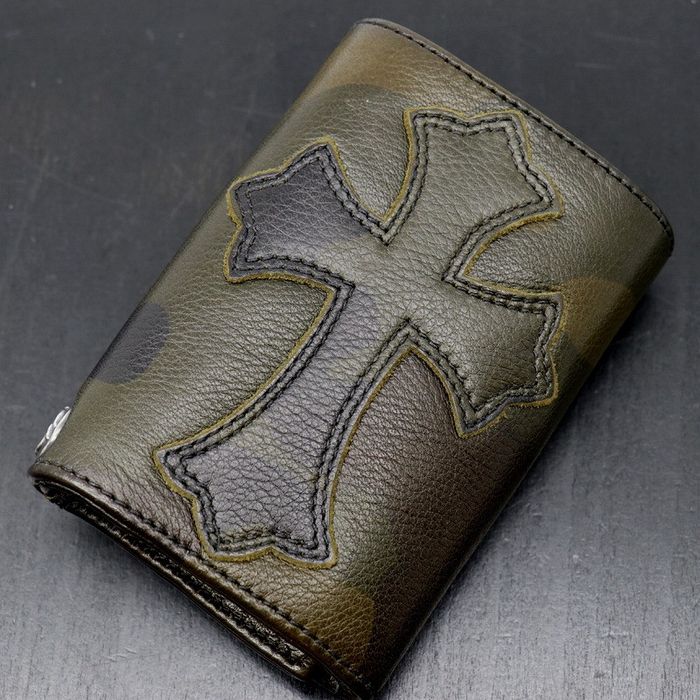 Chrome Hearts Chrome Hearts Tri-Fold Camo Wallet | Grailed