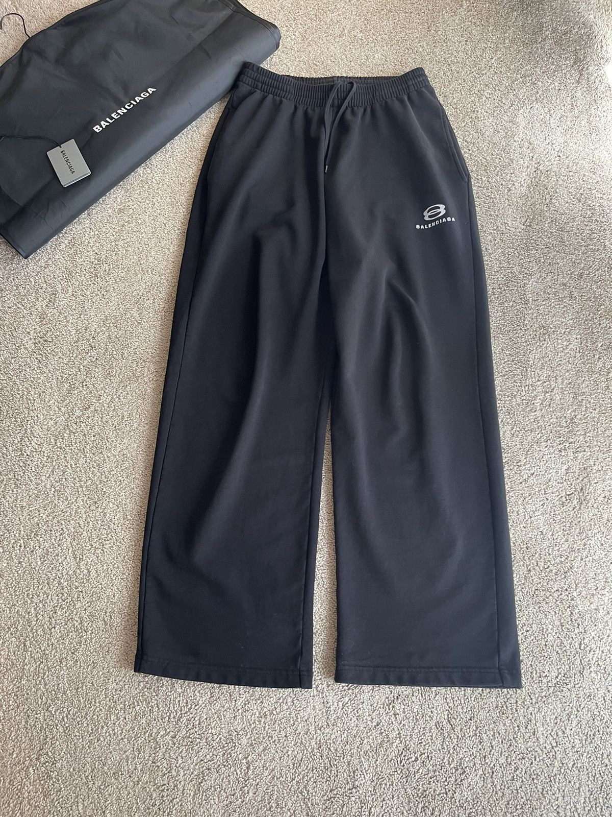 Balenciaga Balenciaga Unity Sports Icon Baggy Sweatpants | Grailed