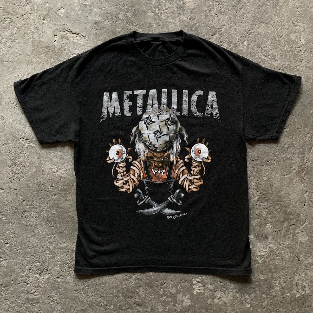 Metallica × Vintage Metallica pushead 2002 tee | Grailed