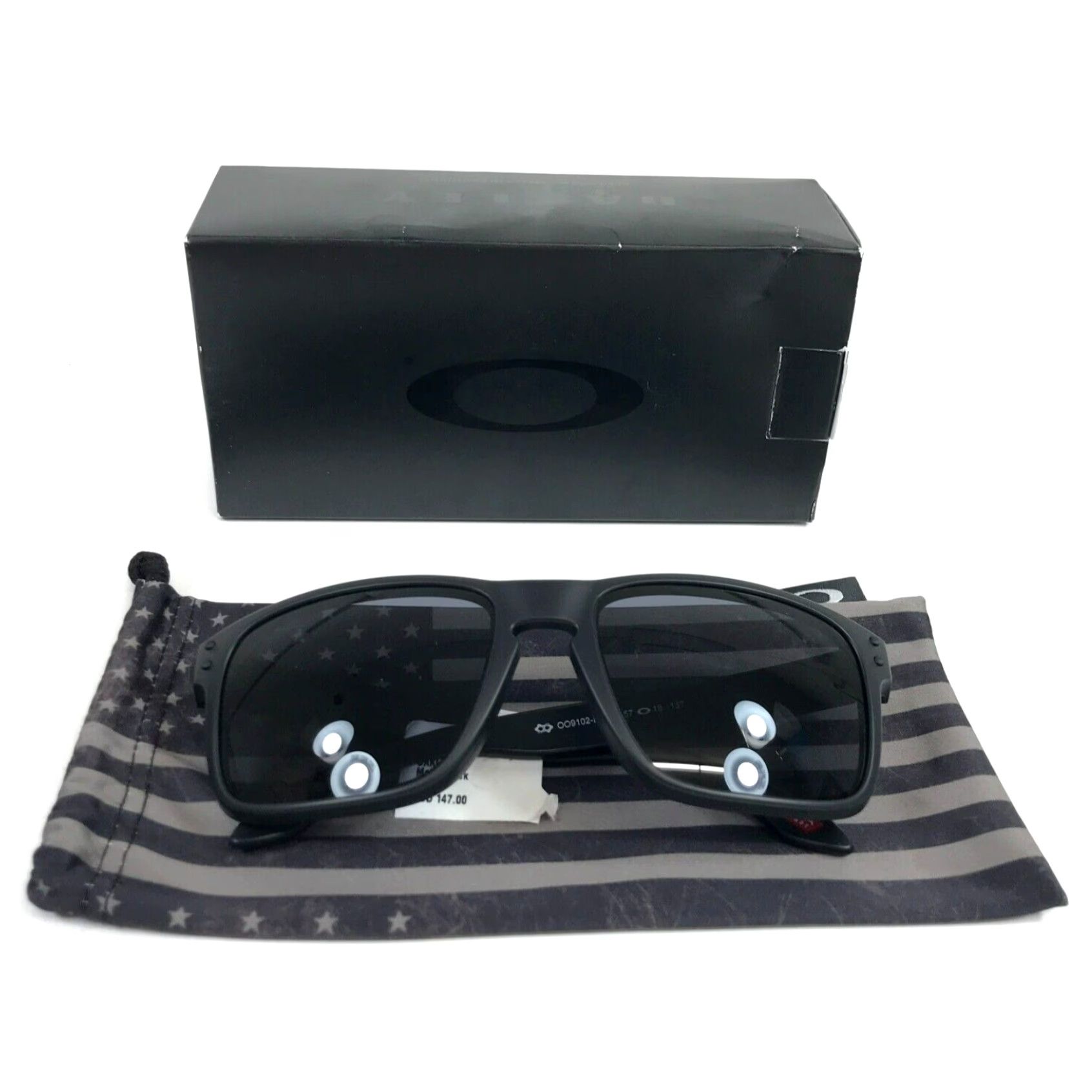 Oakley Authentic Matte Black Holbrook Oakley Sunglasses Featuring USA ...