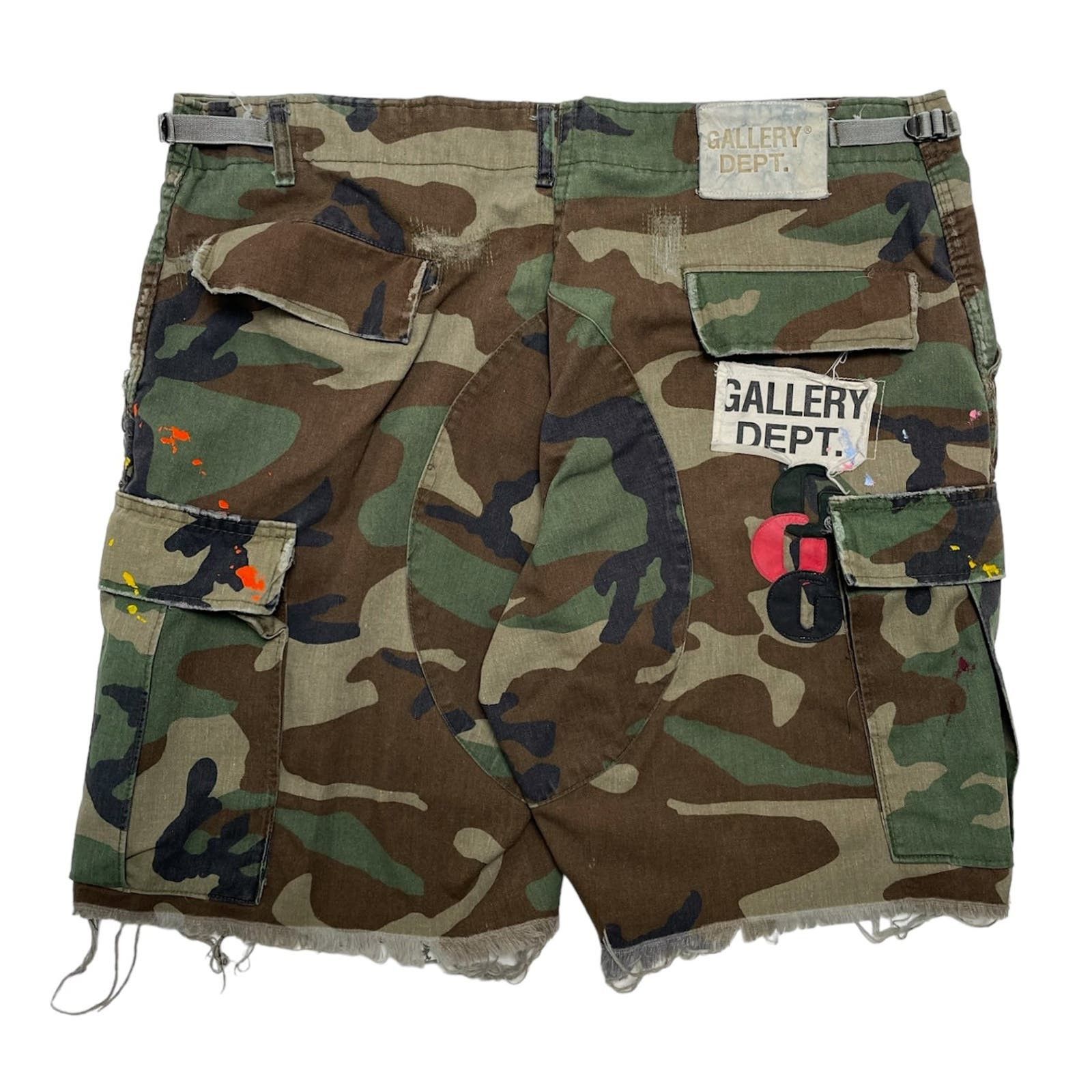 Gallery Dept. Gallery Department Cargo Shorts Camo (10 G Patch Custom) | Grailed