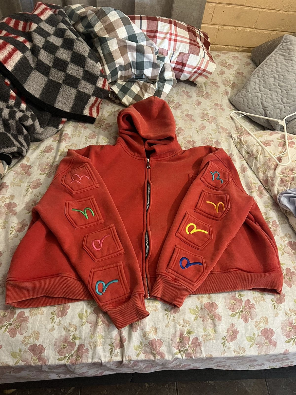 Vintage Vintage RHDD GVGallery Lychee Cropped Zip Up | Grailed