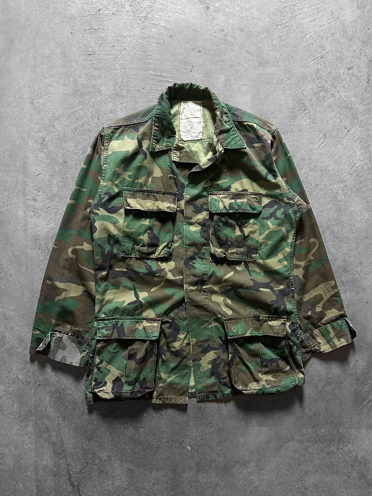 Vintage Vintage 80s USMC Marine Camo Hot Weather Coat | Grailed