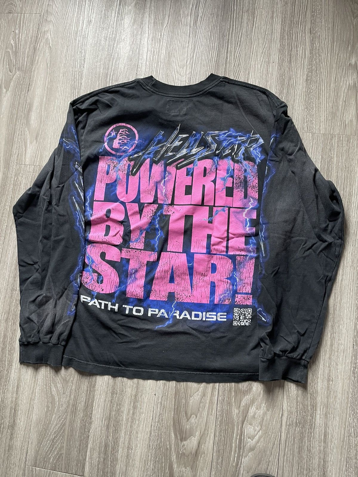 HELLSTAR Hellstar brain helmet long sleeve tshirt | Grailed