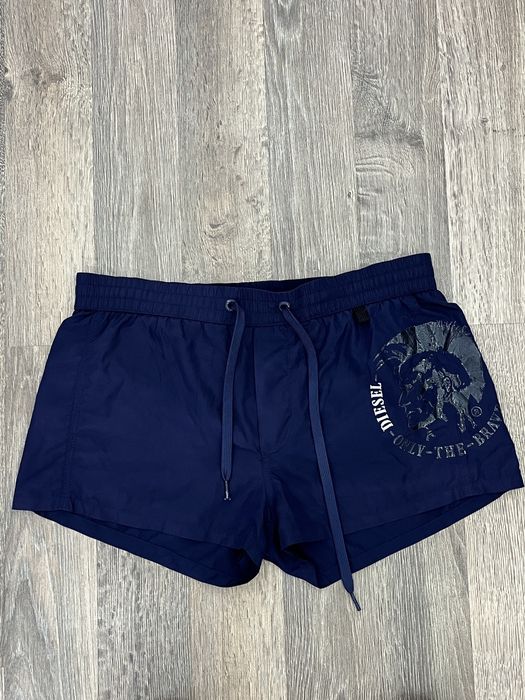 Diesel Luxury Man’s Diesel Swimming Shorts Big Print Logo Y2K | Grailed