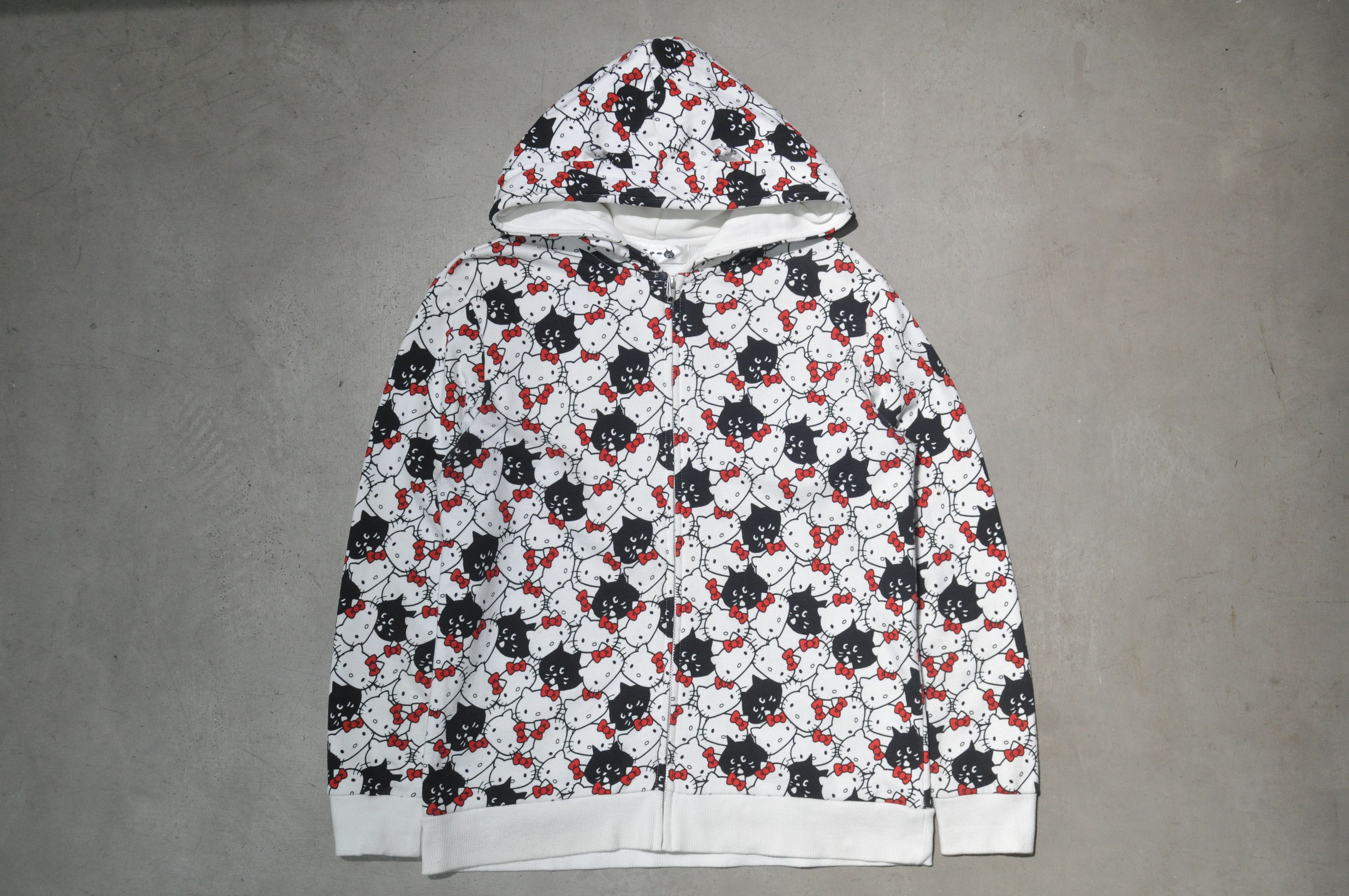 Issey Miyake × Ne-Net Ne-Net - 2016 - Nya Cat x Hello Kitty Ear Zip-Up ...