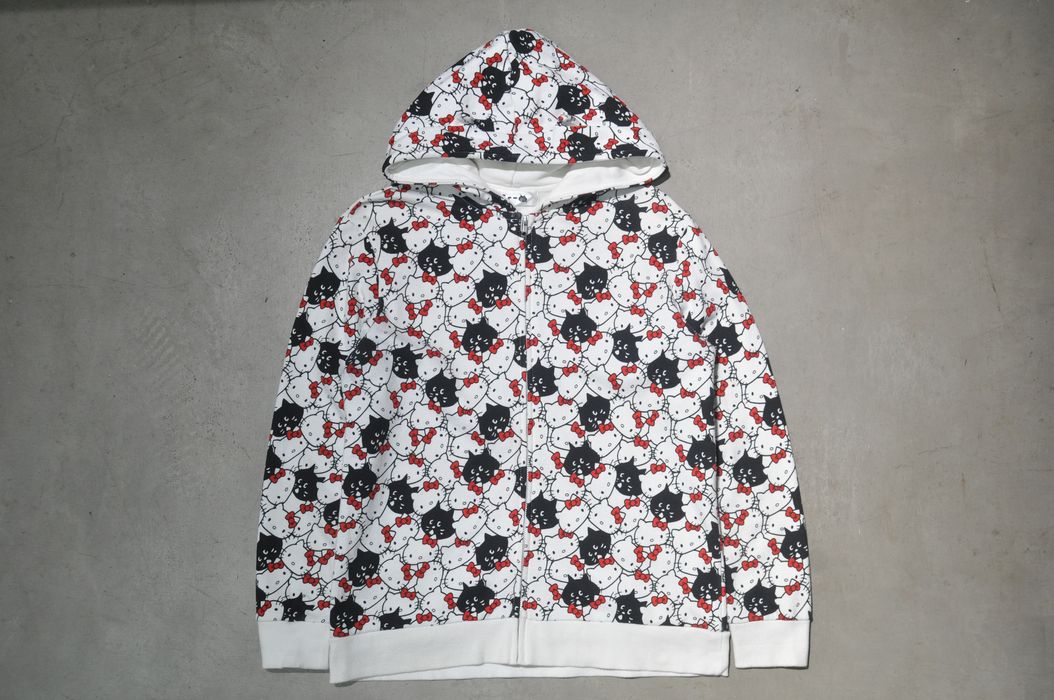 Issey Miyake Ne-Net - 2016 - Nya Cat x Hello Kitty Ear Zip-Up Hoodie ...