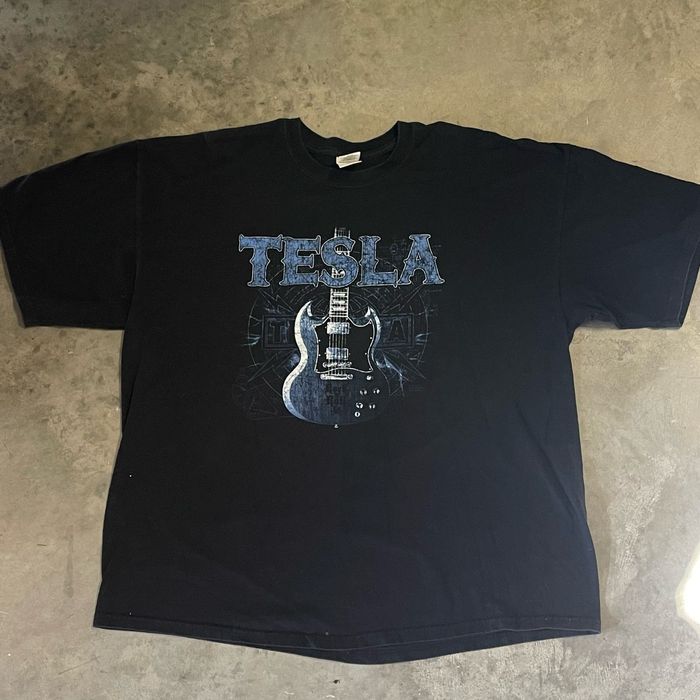 Gildan Vintage Tesla Tour T-shirt | Grailed