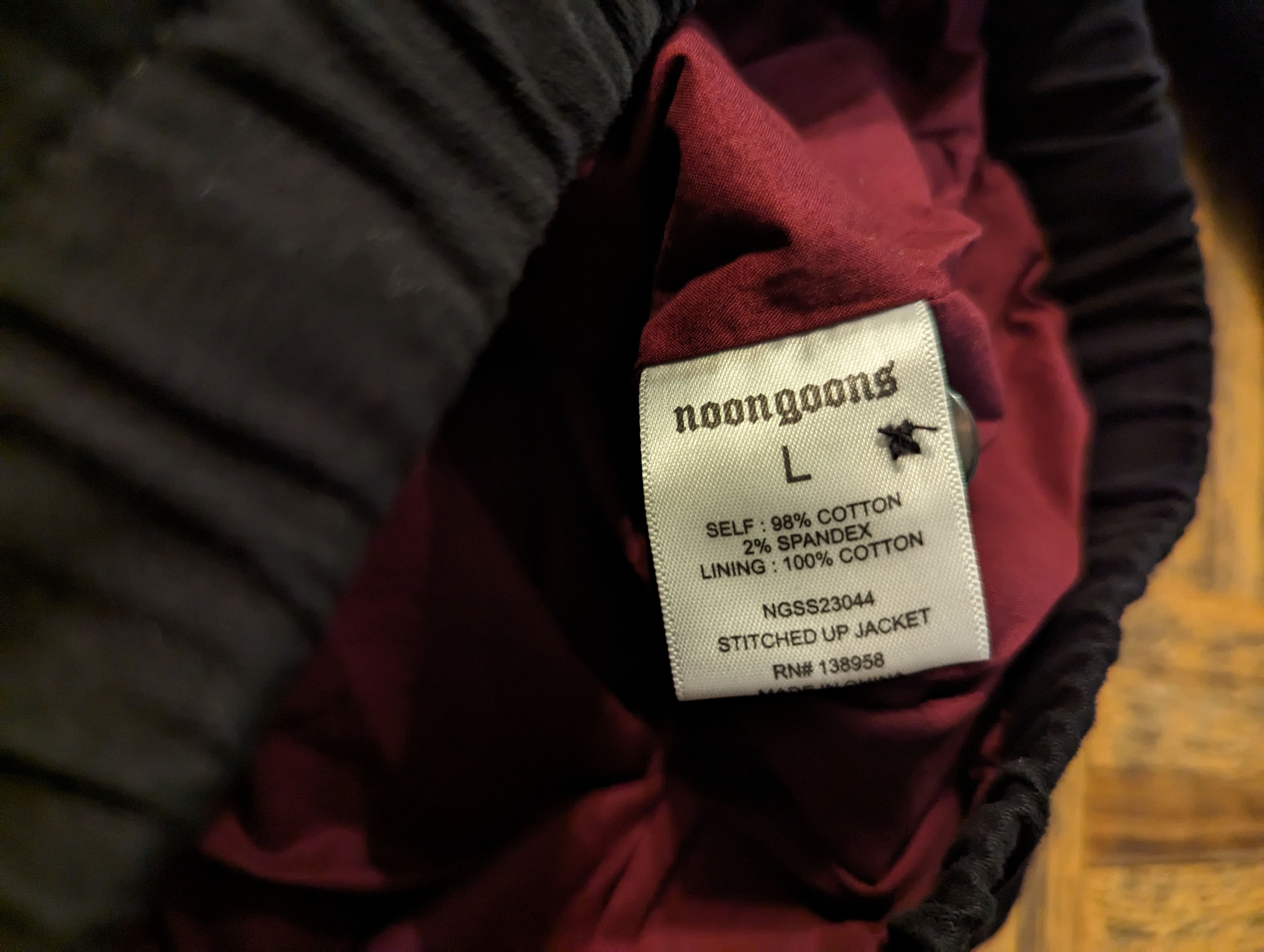 Noon Goons Jacket, new with tags | Grailed