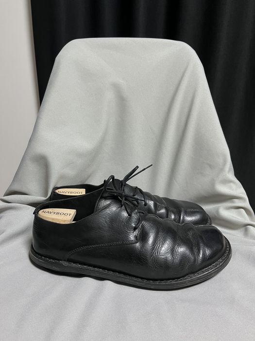 Trippen Trippen Gangster Calf Leather AvantGarde Asymmetric Shoes | Grailed