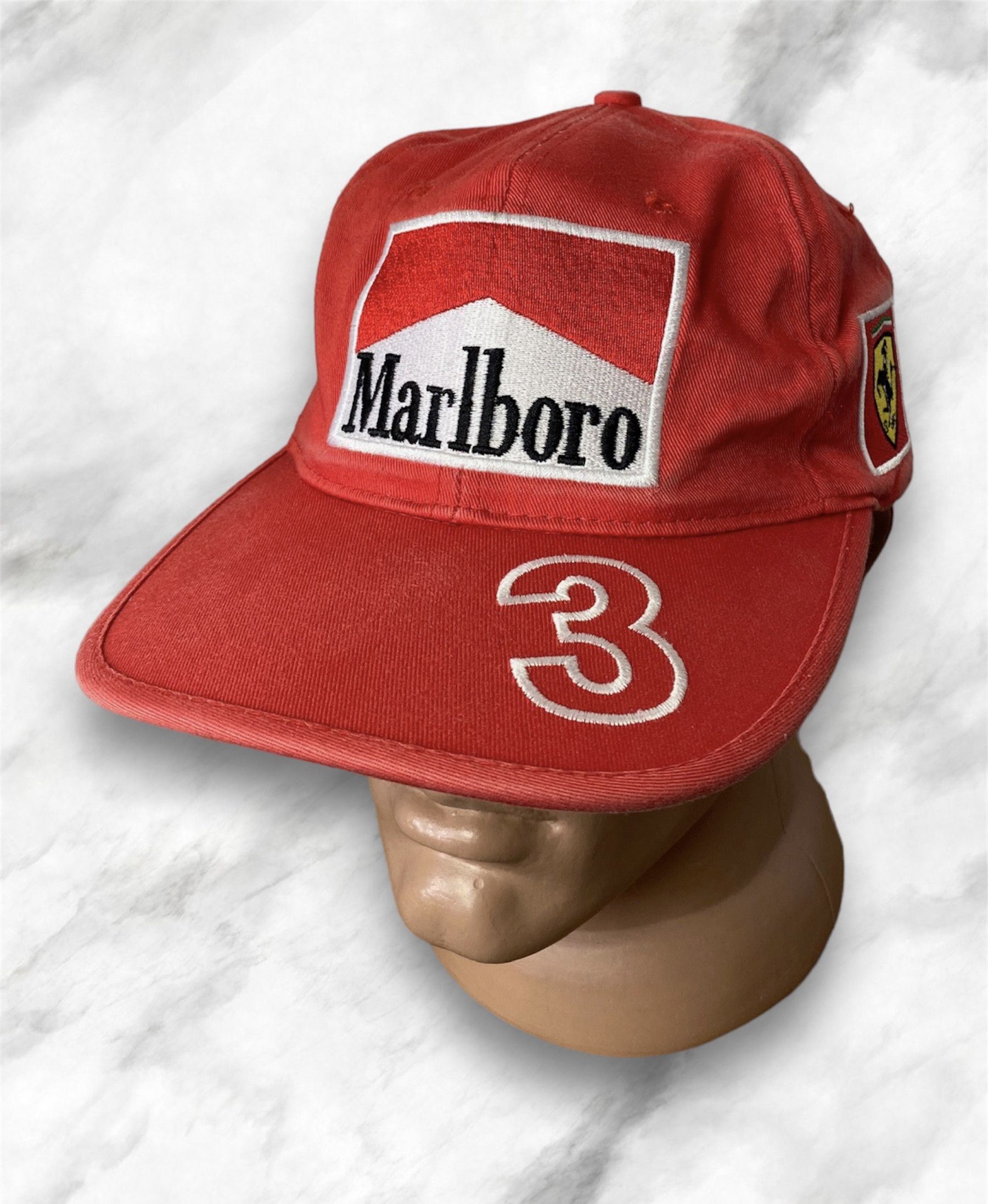 Marlboro × Racing × Vintage Formula one Ferrari Marlboro 03 F1 cap ...