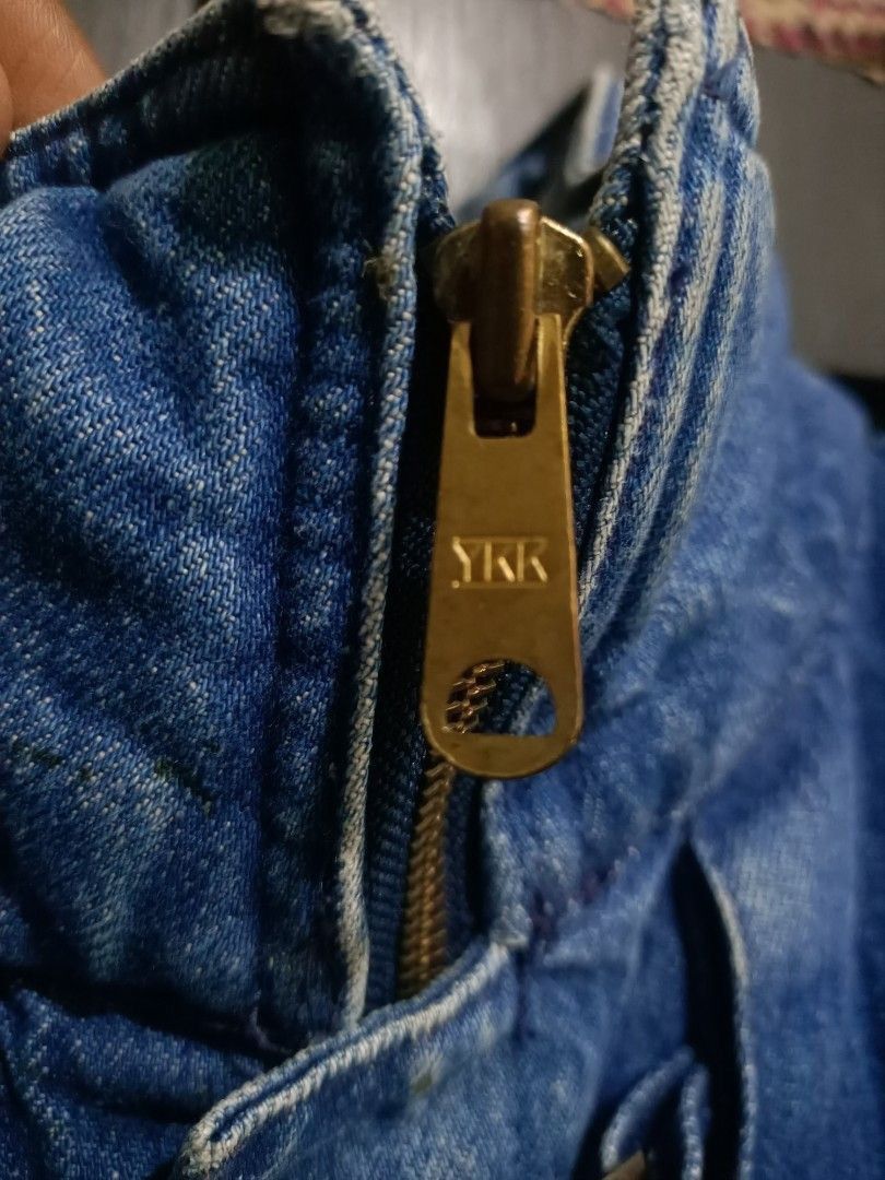 Lee Vintage 80s Lee Denim Toggle Jacket Made in Canada | Grailed