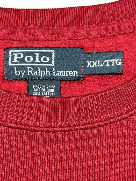 Polo Ralph Lauren Crazy Vintage Y2K Cyber Grunge Baggy Skater PRL Crewneck | Grailed