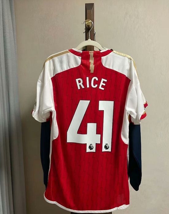 Adidas 2024 Arsenal # 41 Declan Rice jersey | Grailed