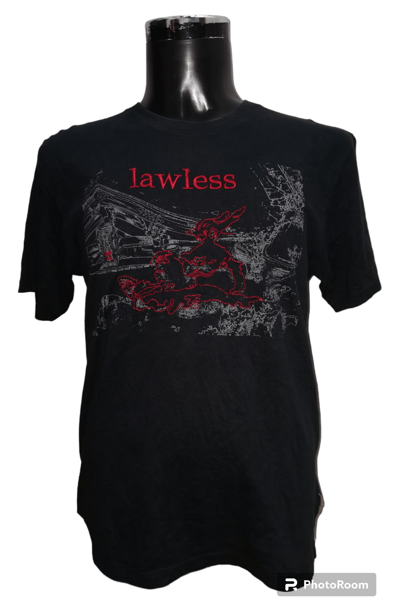 Archival Clothing PPFM LAWLESS EMBROIDERED SHIRT | Grailed