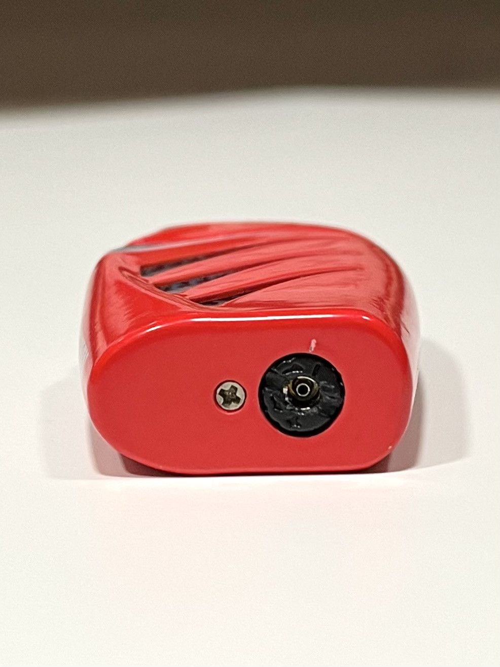 Vintage Y2K MARLBORO RED CARBON METAL PUNK ROCK TURBO LIGHTER 2000S ...