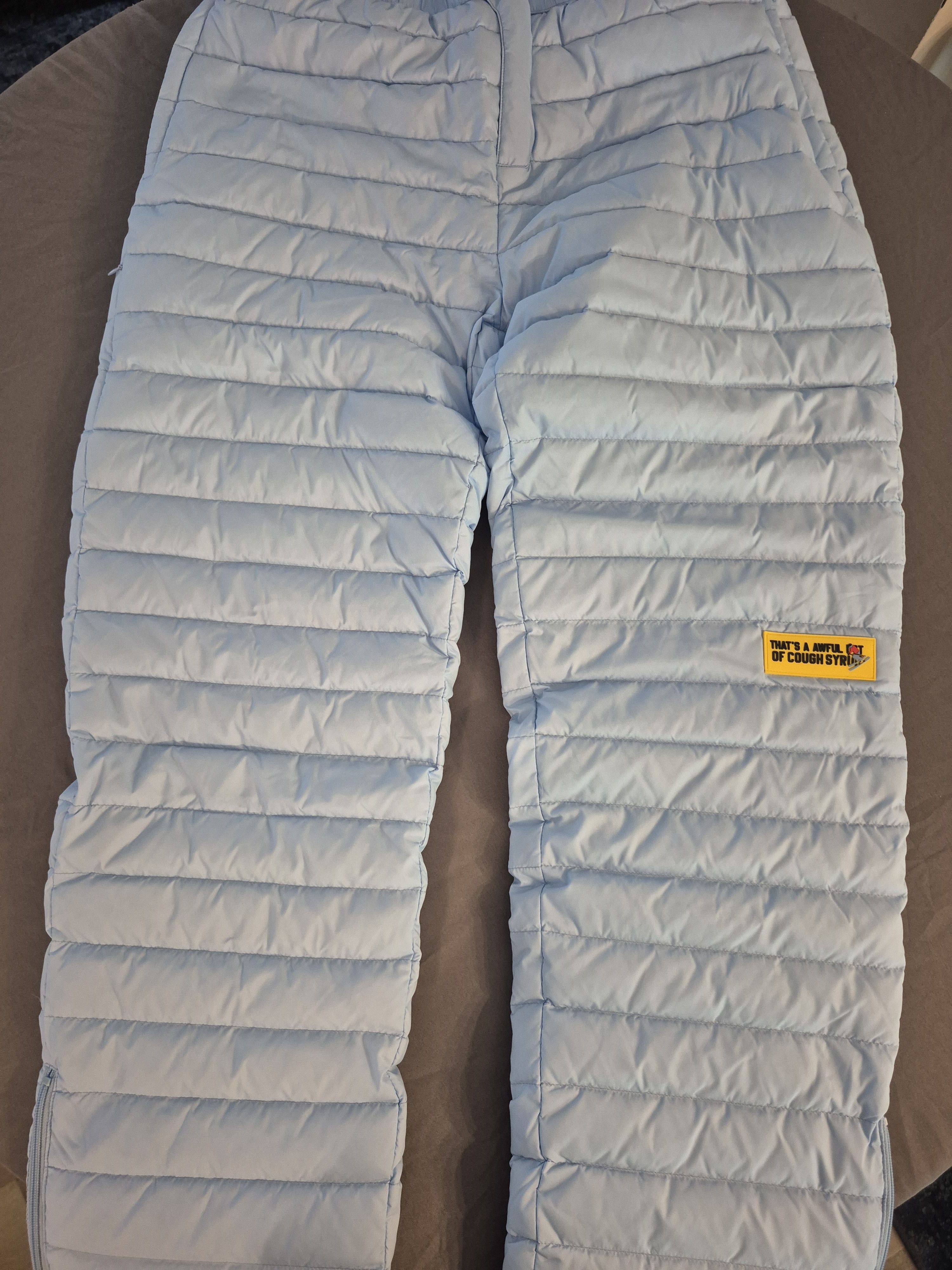 Awful Lot of Cough Syrup Awful Lot of Cough Syrup Sky Blue Ski Puffer ...