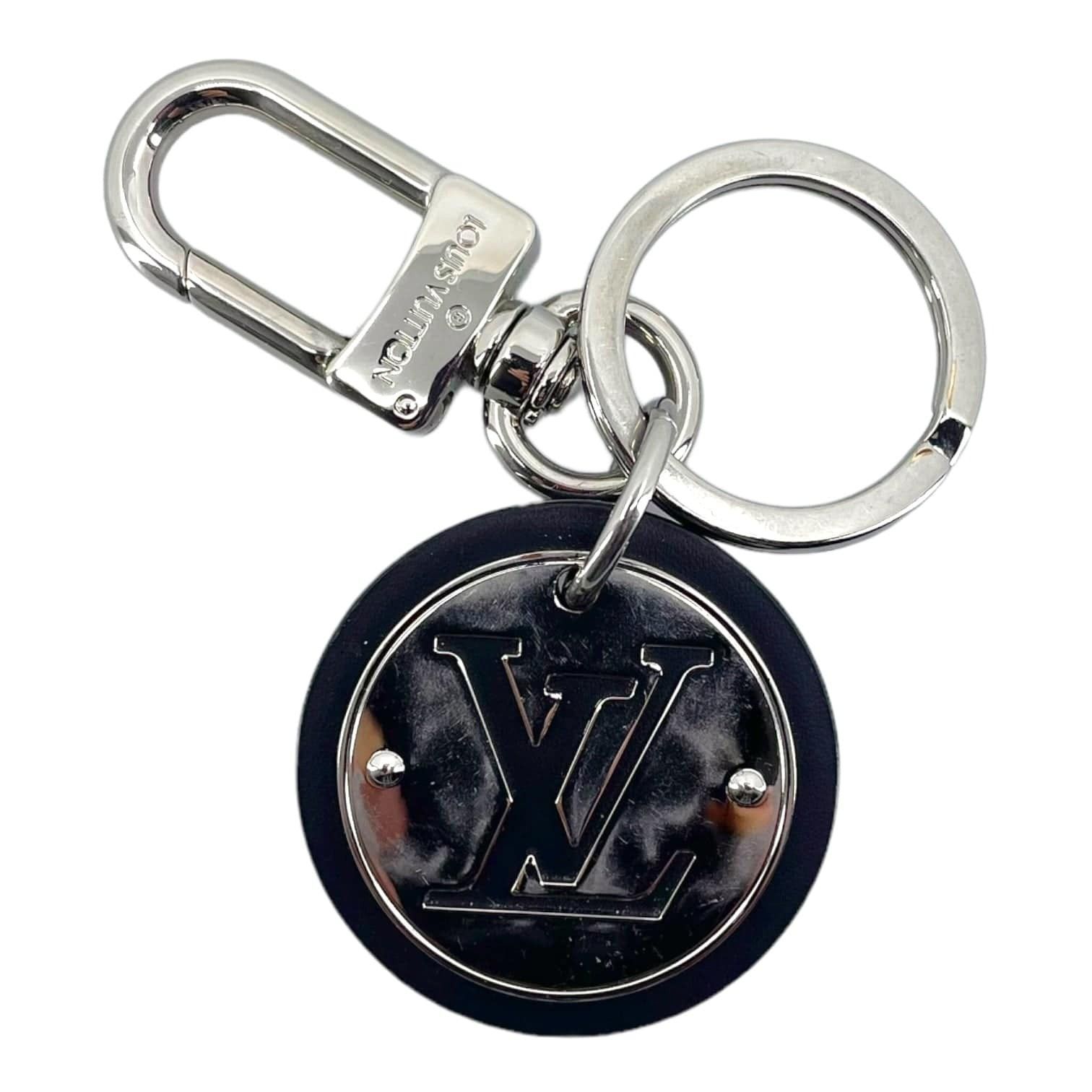 Louis Vuitton LV Circle Cut Key Holder Black | Grailed
