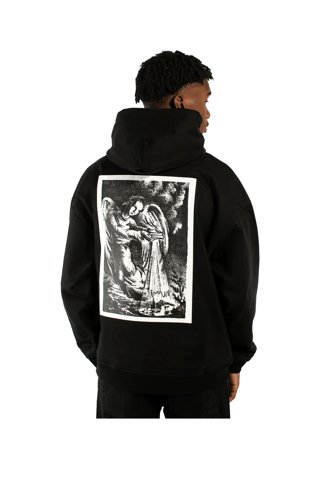 Gosha Rubchinskiy $219 NWT Black Rassvet Guardian Hoodie Gosha ...