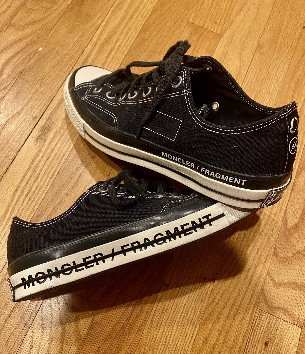 Converse × Fragment Design × Moncler FRAGMENT DESIGN X MONCLER X CHUCK ...
