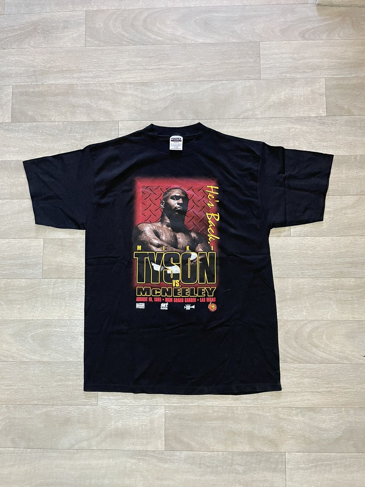 Vintage Vintage Mike Tyson vs Mcneeley 1995 | Grailed
