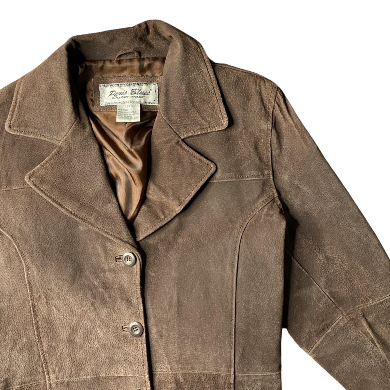 Vintage Paris Blues vintage brown leather jacket | Grailed