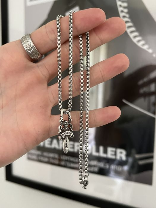Chrome Hearts STERLING DAGGER THICK CHAIN | Grailed