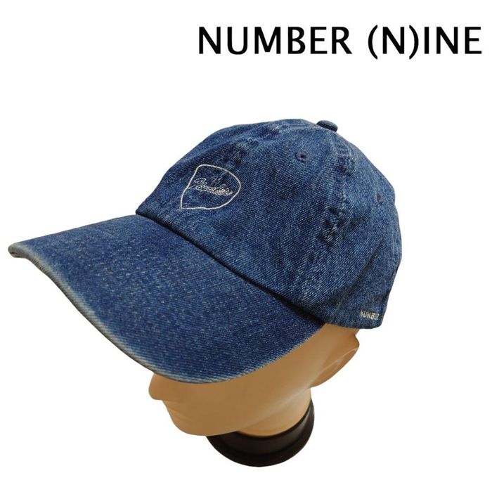 Number (N)ine number nine navy hat | Grailed
