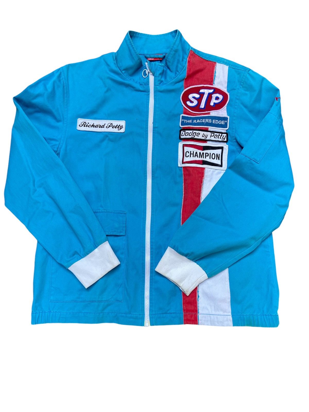 Vintage PUMA Race Day Jacket Dodge By Richard Petty Champion | Grailed