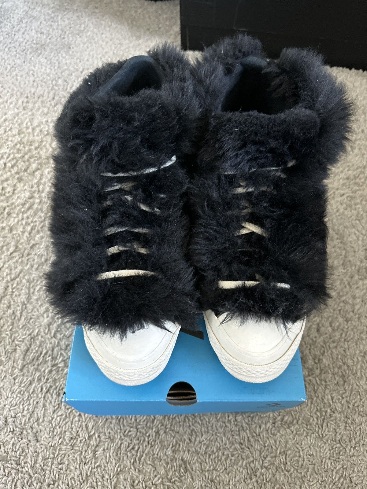 Converse Chuck 70 Ambush Fuzzy Black | Grailed