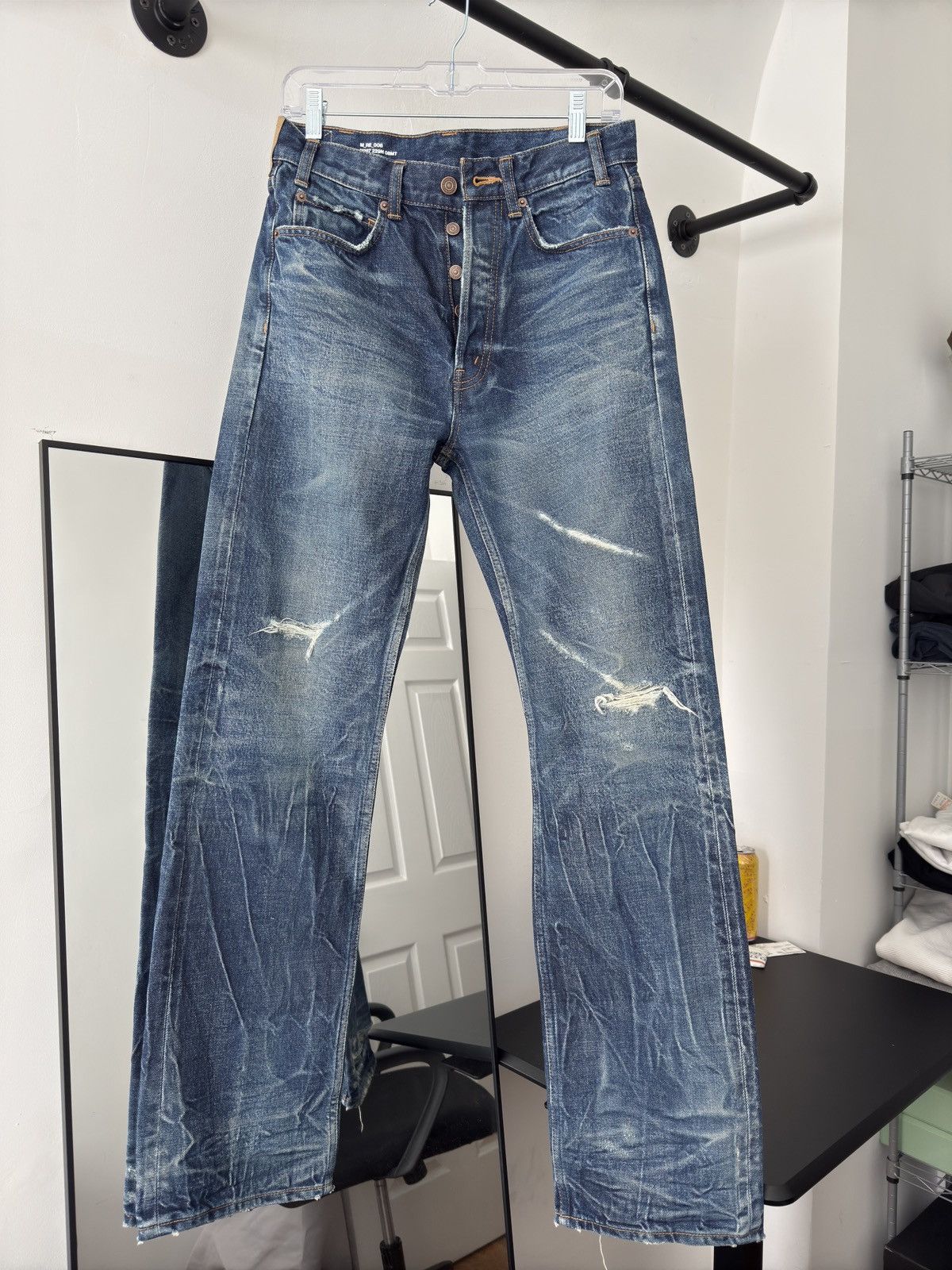 Celine SS21 Celine Hedi Slimane Moonlight Denim Jeans 90s Selvedge ...