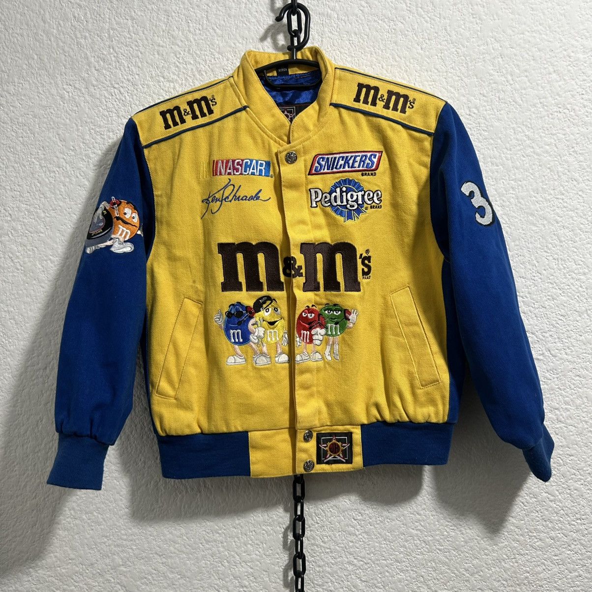 NASCAR × Vintage M&M’s Kids Racing Jacket Kids Vintage | Grailed