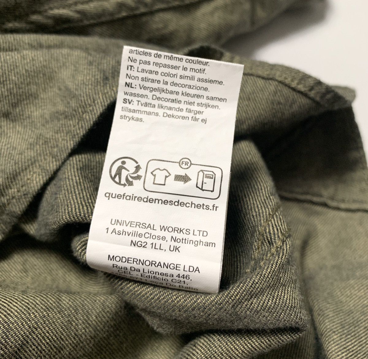 Universal Works UNIVERSAL WORKS SQUARE POCKET SHIRT | Grailed