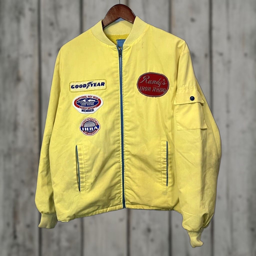 NASCAR Vintage Goodyear Mens Official Racing Jacket Extra Large XL ...