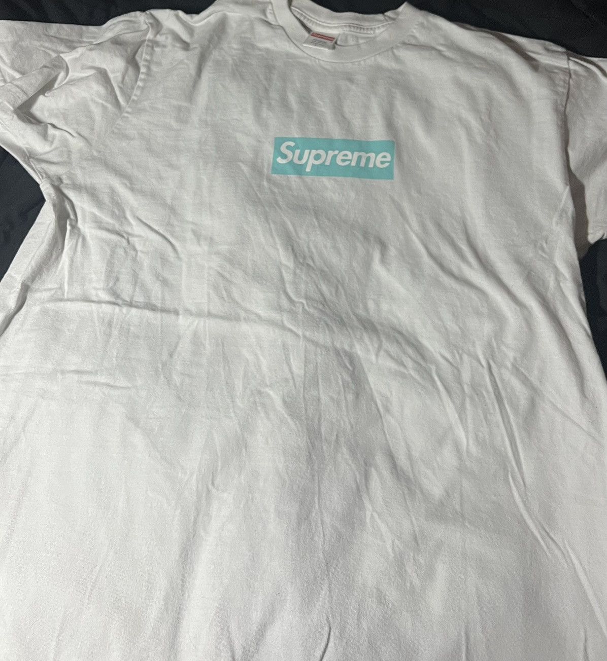 Supreme × Tiffany & Co. Supreme Tiffany Box Logo | Grailed