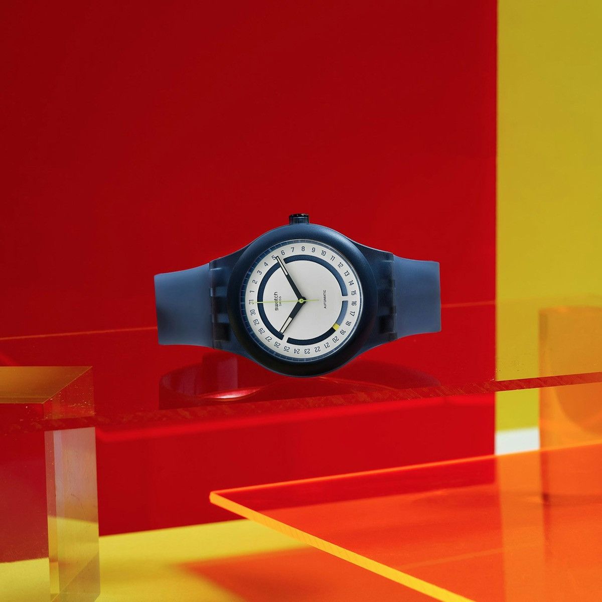 Swatch SWATCH SISTEM51 HODINKEE STOPLIGHT NEON REMIX | Grailed